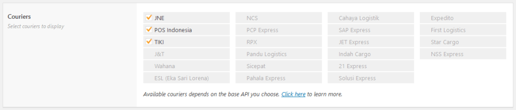 Plugin Ongkos Kirim | Pustaka Tonjoo